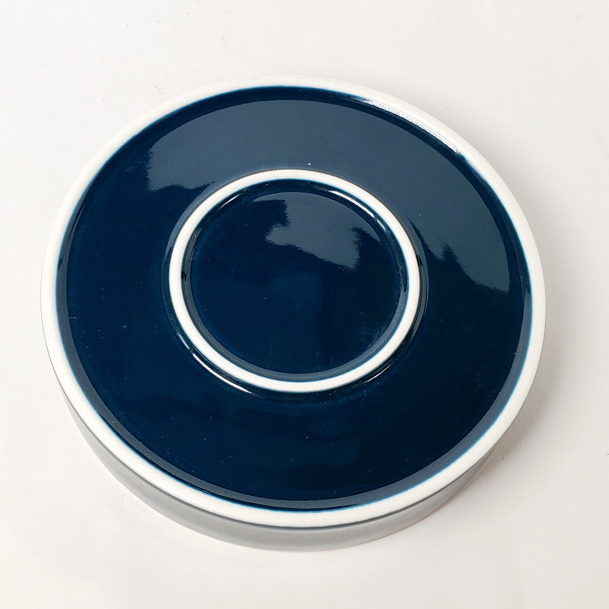 Tea Boat Tray Navy Blue Porcelain – Tea Habitat