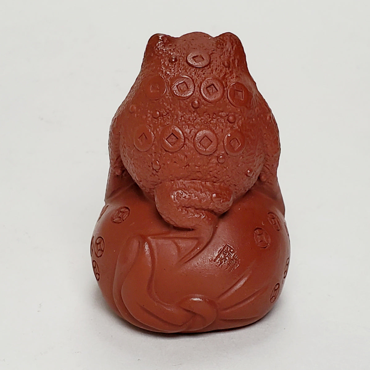 Tea Pet Toad on Money Bag Zhuni Red Clay – Tea Habitat